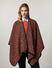 Poncho Persona - blu - Smartmoda Shop Online